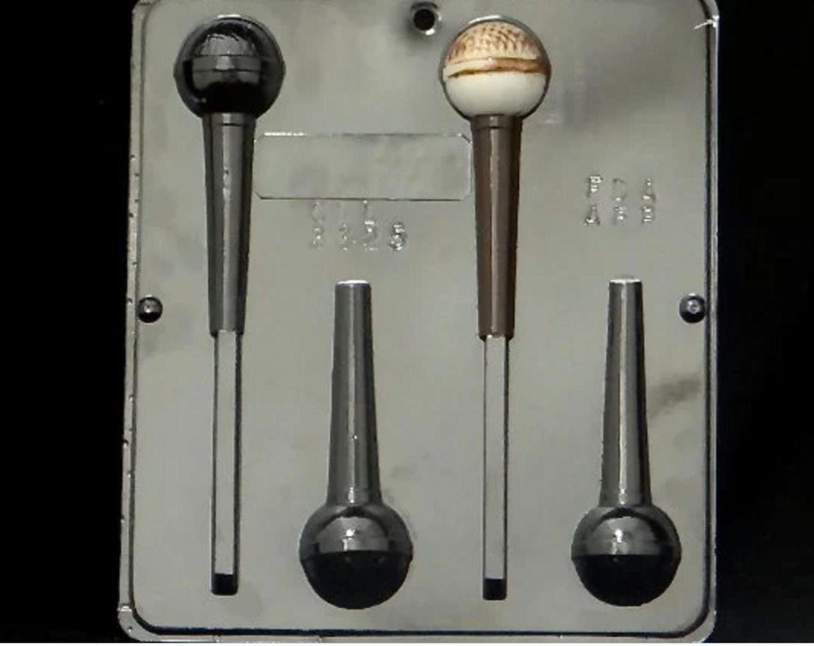 Microphone Lollipop Chocolate Candy Mold 3325 - Etsy
