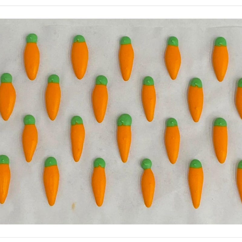 Frosting Carrots - Etsy