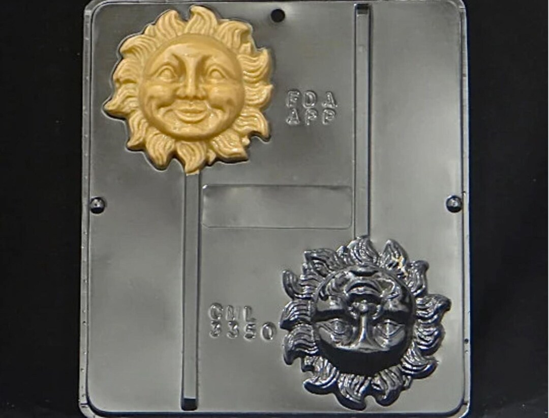 Sun Lollipop Chocolate Candy Mold 3350 - Etsy