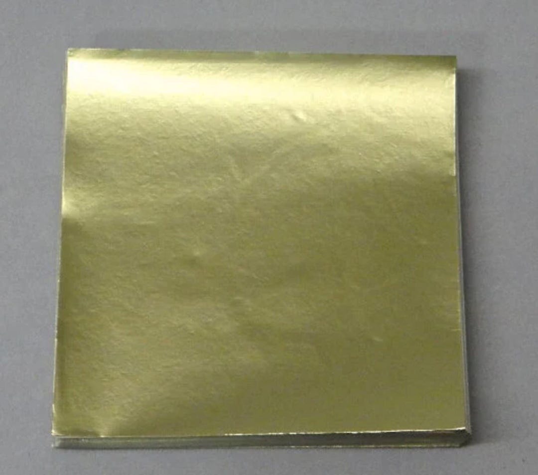 Dull Gold Candy Foil Wrappers Confectionery Foil 125 or 500 Count - Etsy