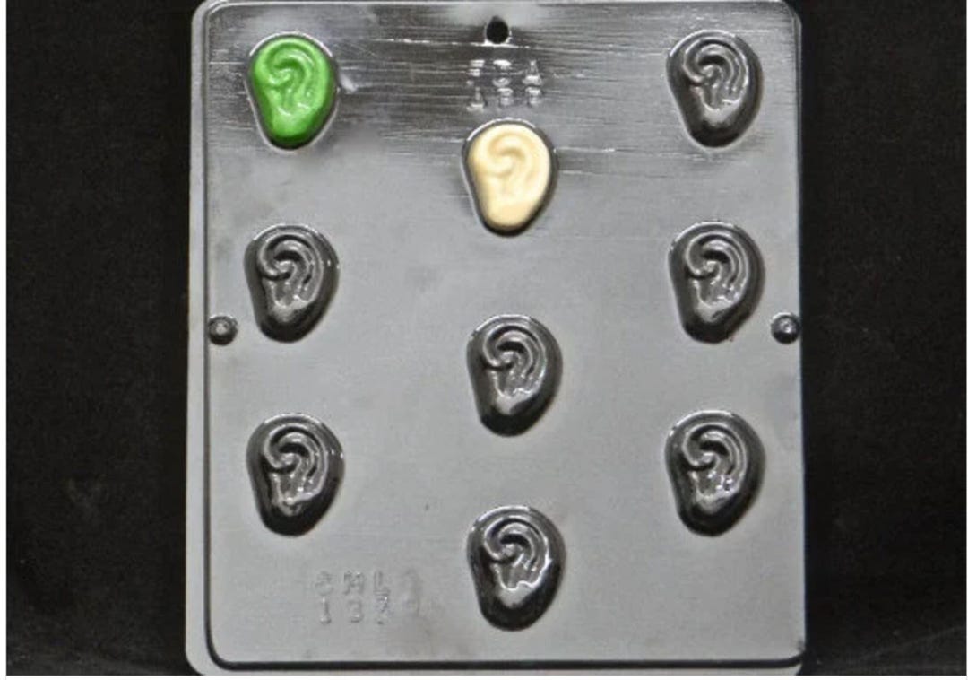 Bite Size Ear Chocolate Candy Mold 1358 Halloween - Etsy UK