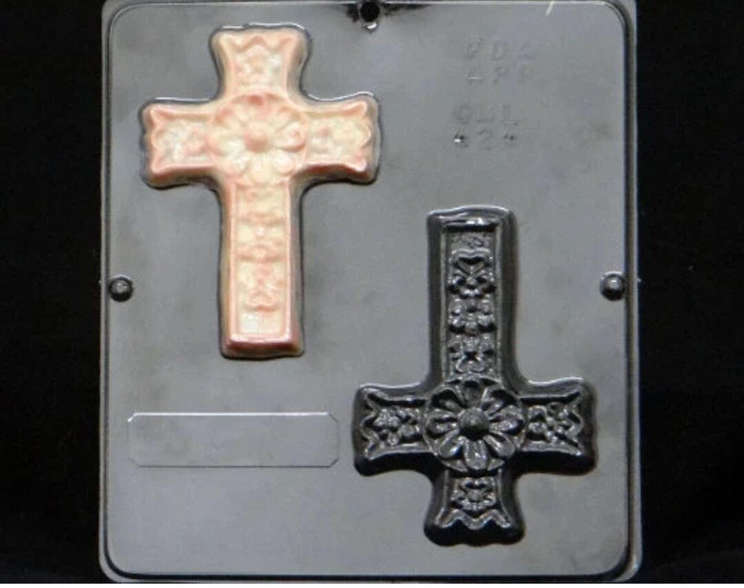 Cross Chocolate Candy Mold Religious 424 - Etsy