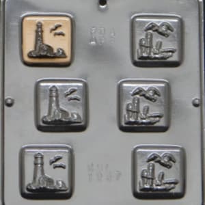 Lighthouse Seashore Chocolate Candy Mold 1257 - Etsy