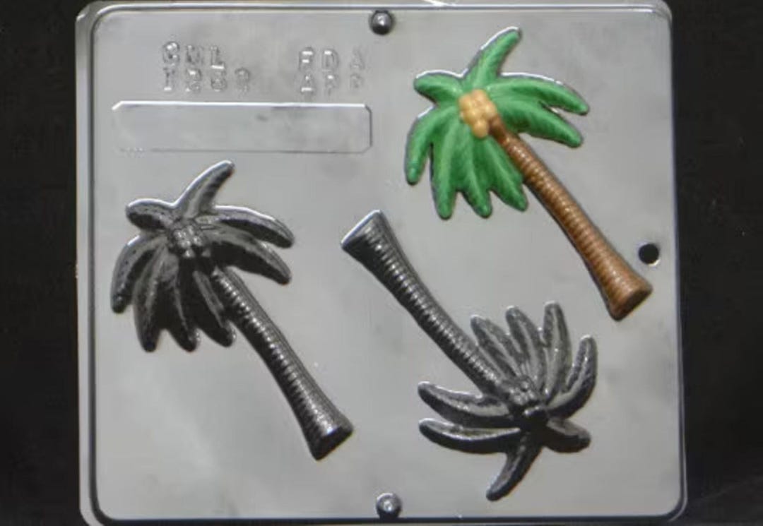Palm Tree Chocolate Candy Mold 1262 - Etsy