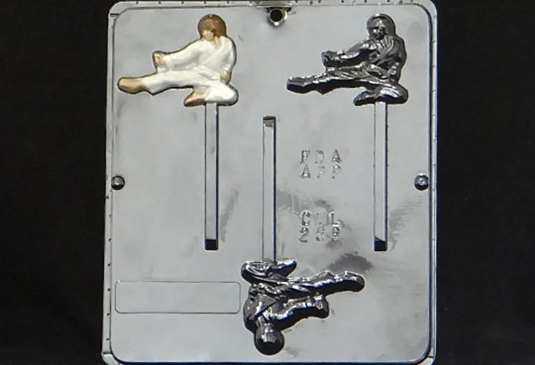 Karate Lollipop Chocolate Candy Mold 258 - Etsy