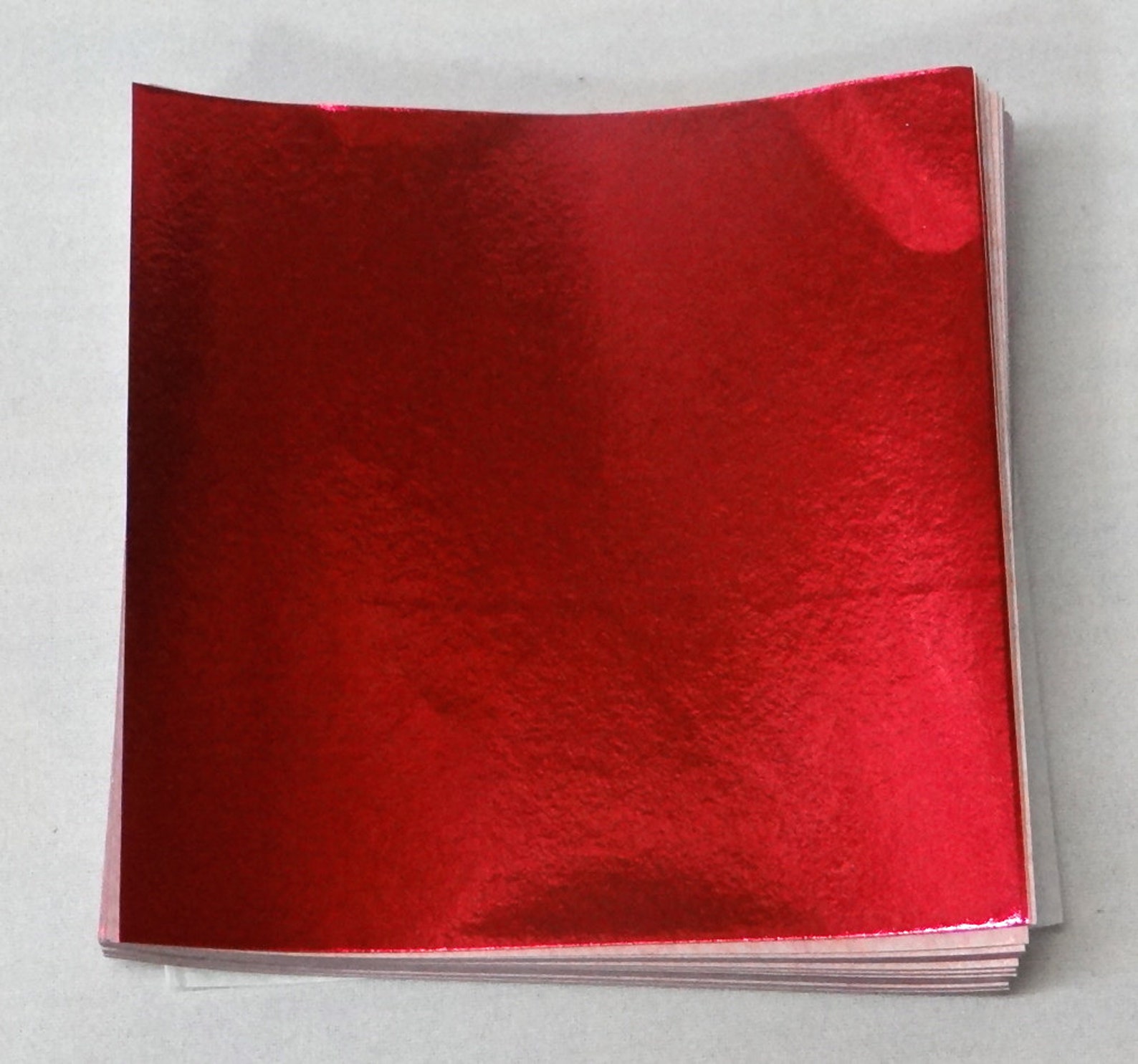 Red Candy Foil Wrappers Confectionery Foil 125/500 Count Assorted Sizes ...