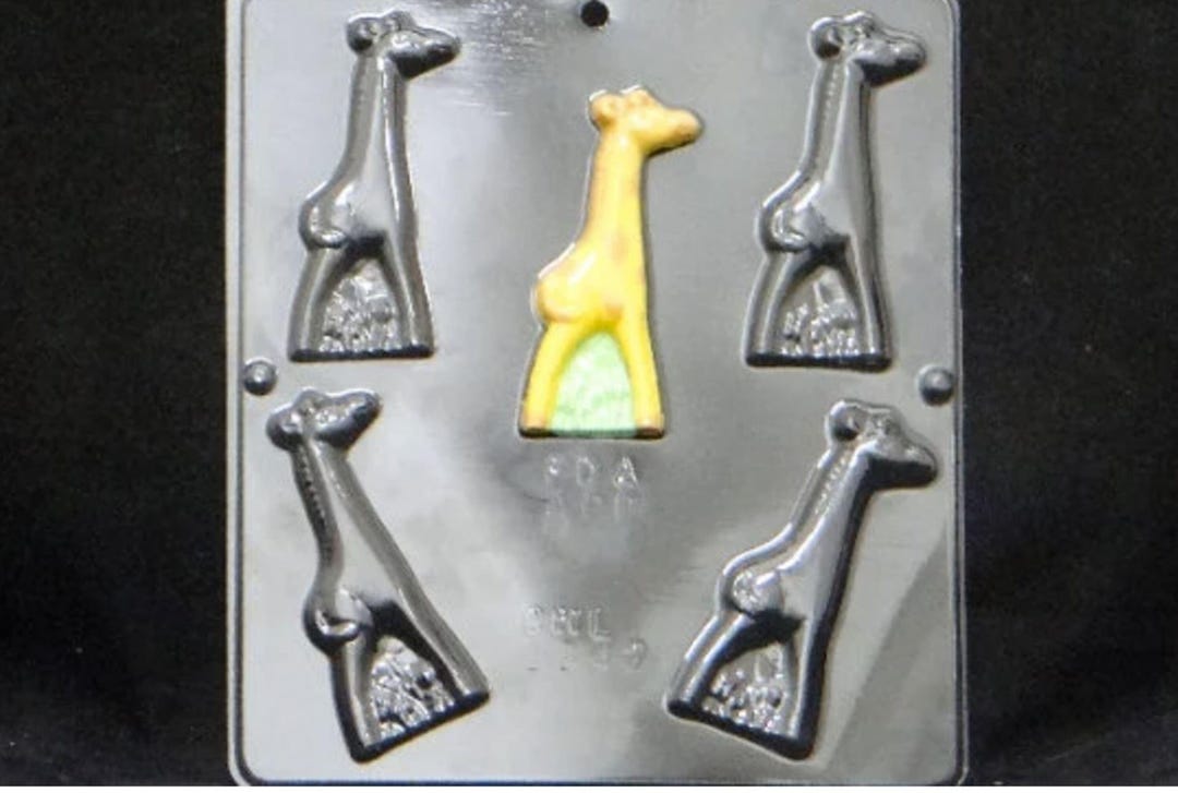 Baby Giraffe Chocolate Candy Mold 1347 Baby Shower Favor - Etsy