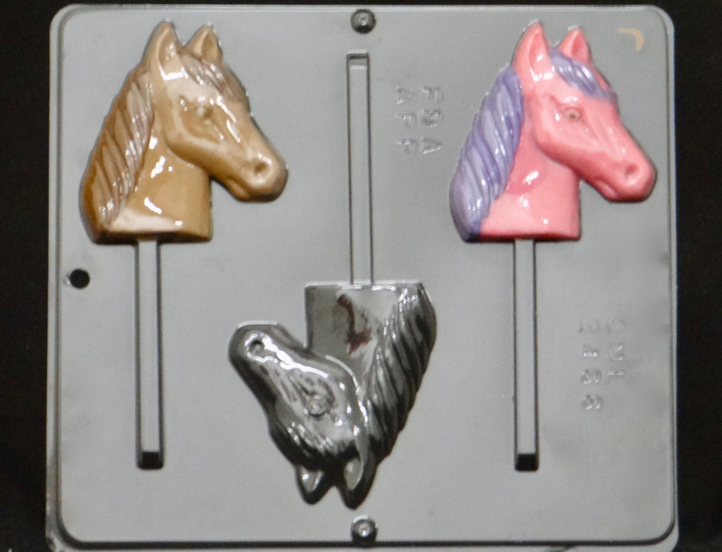 Horse Pony Head Chocolate Candy Mold Candy Making Craft Supplies ...