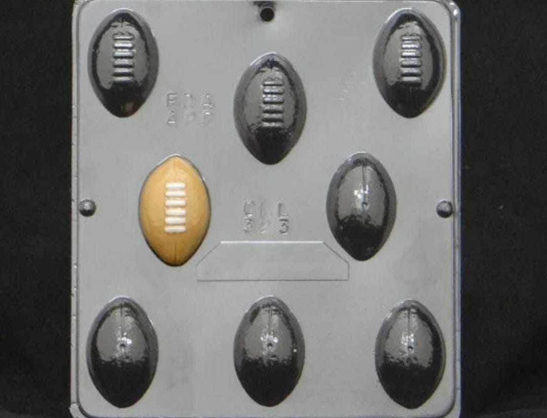 Football Assembly Chocolate Candy Mold 323 - Etsy