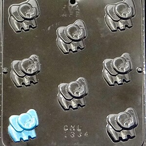 Baby Elephant Bite Size Chocolate Candy Mold 1334 - Etsy