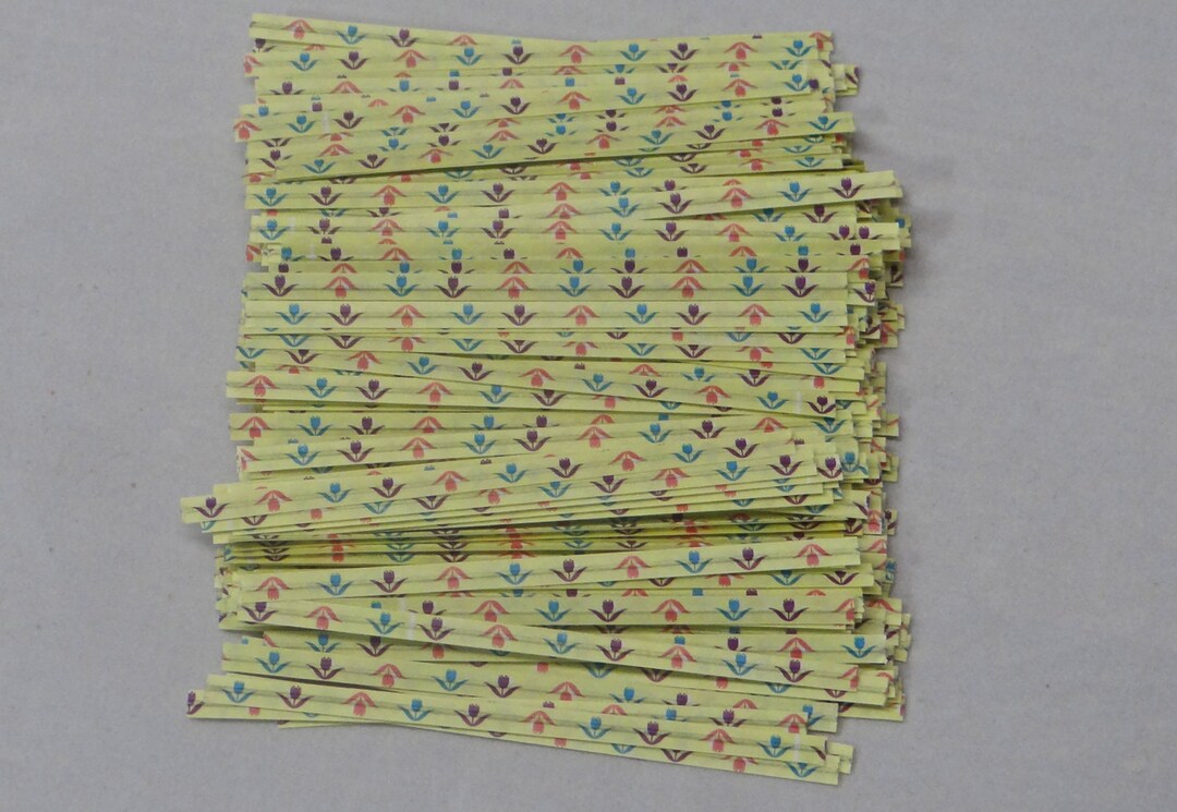 Free Ship! Spring Flowers Twist Ties - Assorted Quantities! TTP-7 - Etsy