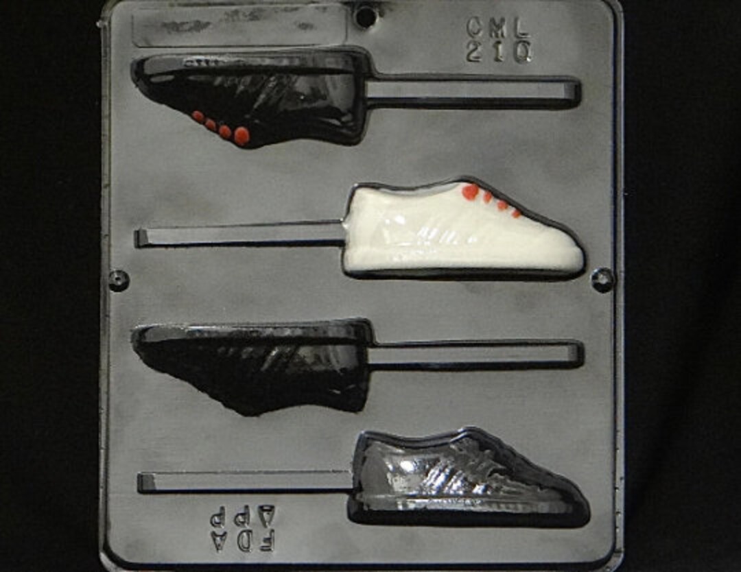 Sneaker Lollipop Chocolate Candy Mold 210 - Etsy