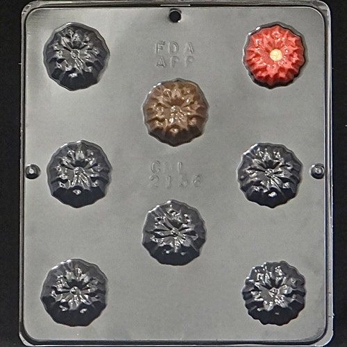 LARGE CHRISTMAS WREATH Christmas Chocolate Candy Mold - Etsy