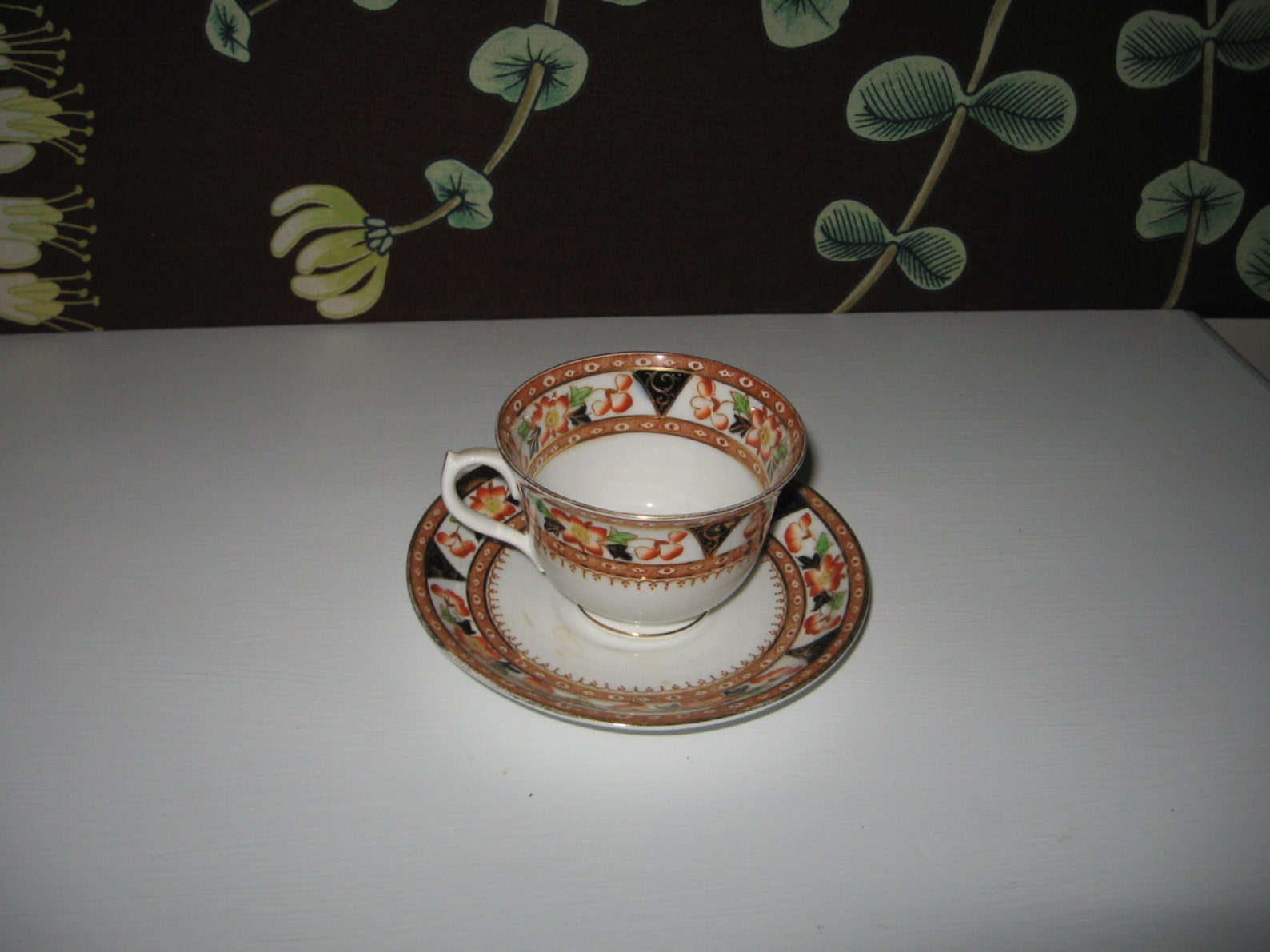 Sweet Balmoral China Tea Cup With Saucer - Etsy