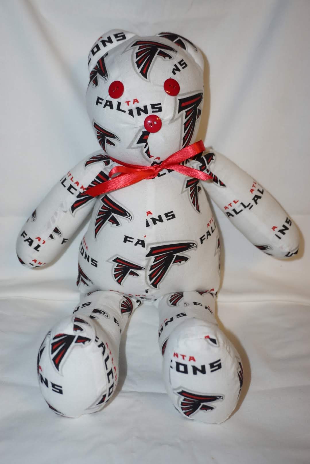 Handmade Atlanta Falcons Teddy Bear - Etsy