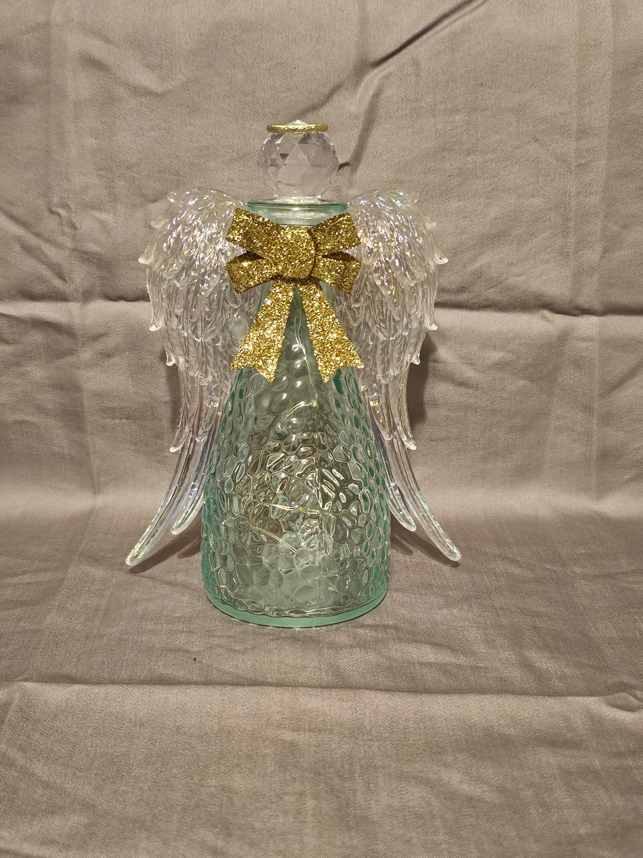 Glass Light up Angel - Etsy