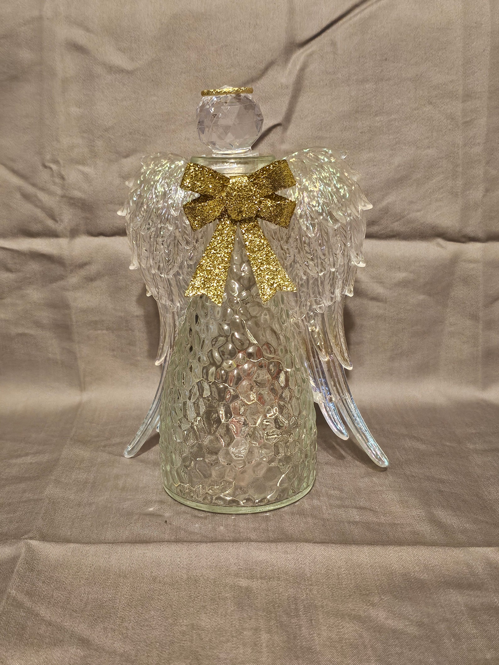 Glass Light up Angel - Etsy