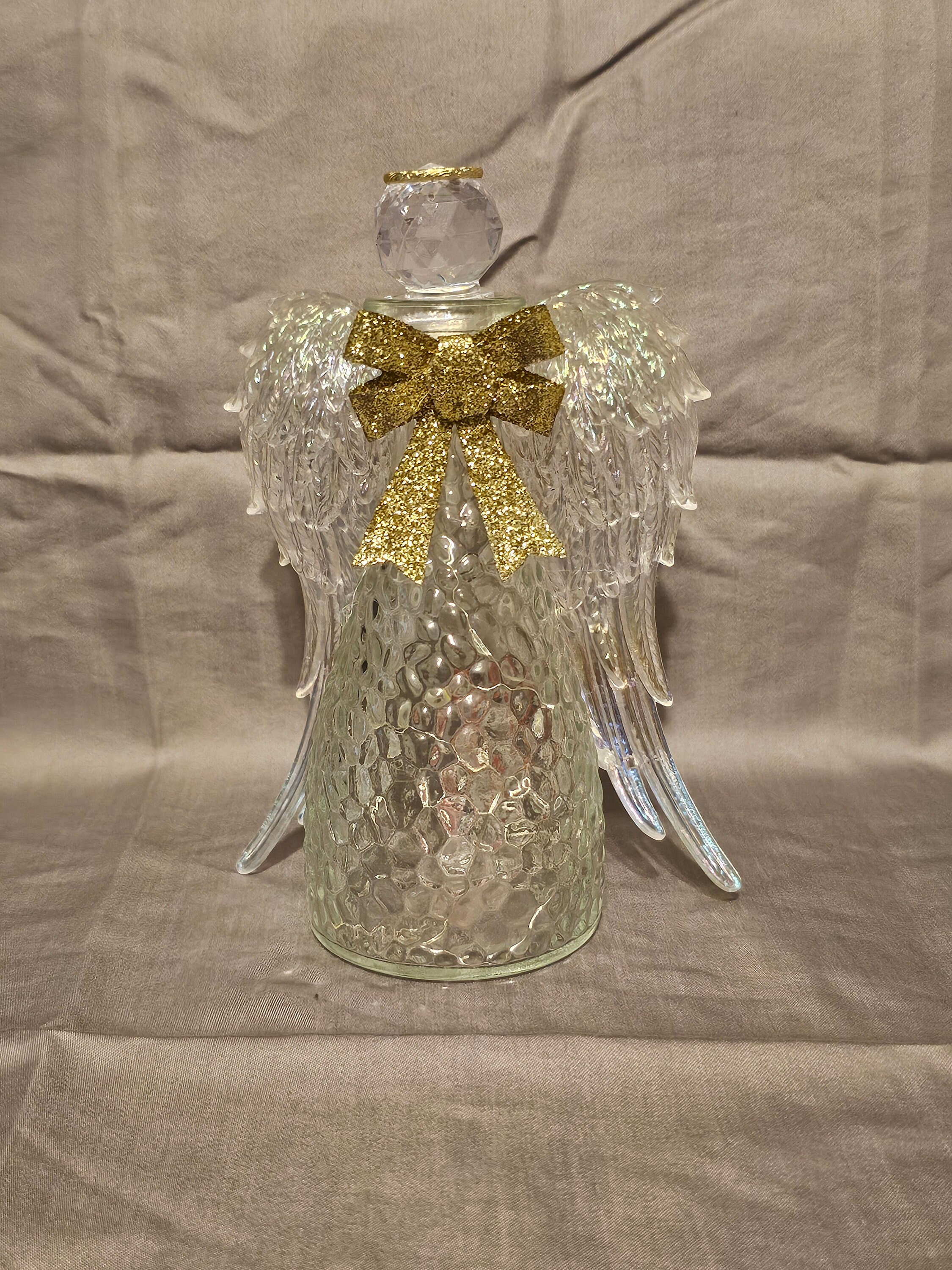 Glass Light up Angel - Etsy