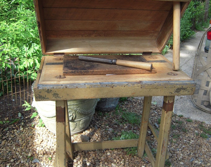 Antique Beaten Biscuit Table Box Southern - Etsy