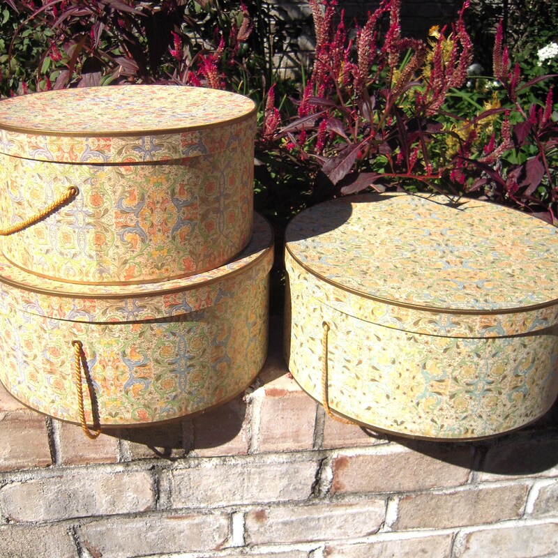 Vintage Hat Box - Etsy