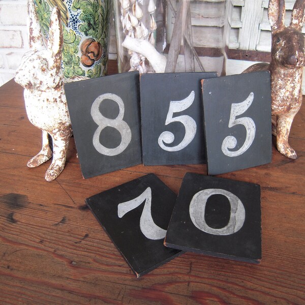 Antique Numbers - Etsy