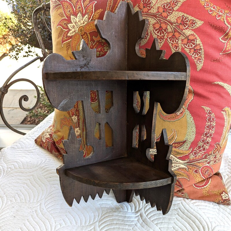 Antique Hanging Corner Cabinets - Etsy