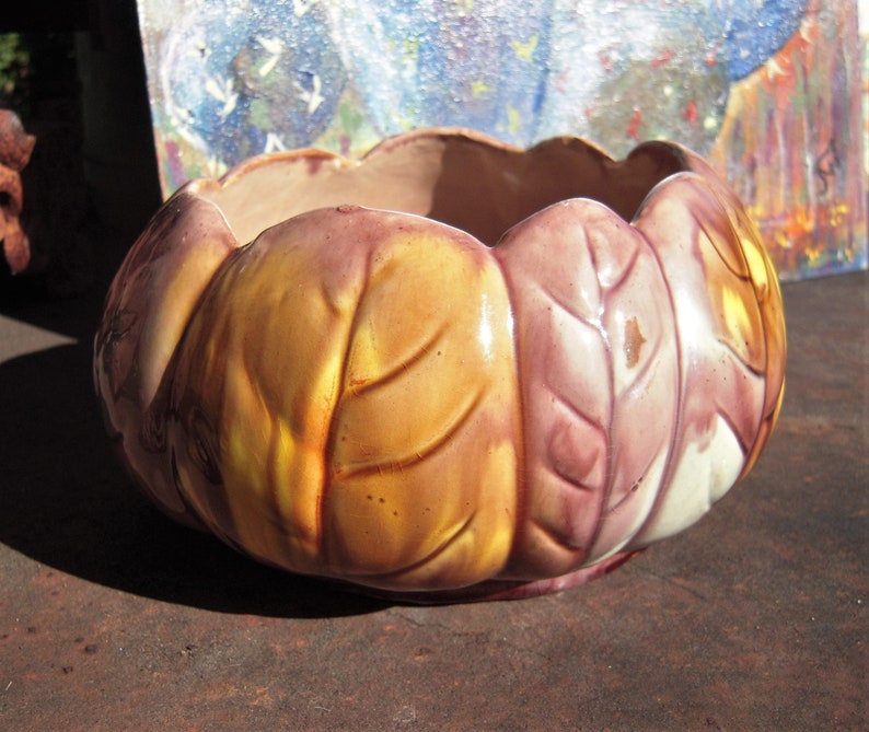 Vintage Oaxacan Mexican Drip Ware Flower Vase Mid Century Folk - Etsy