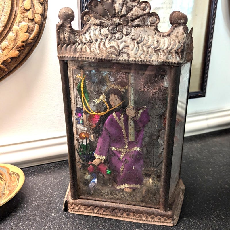 Antique Mexican Crucifix - Etsy