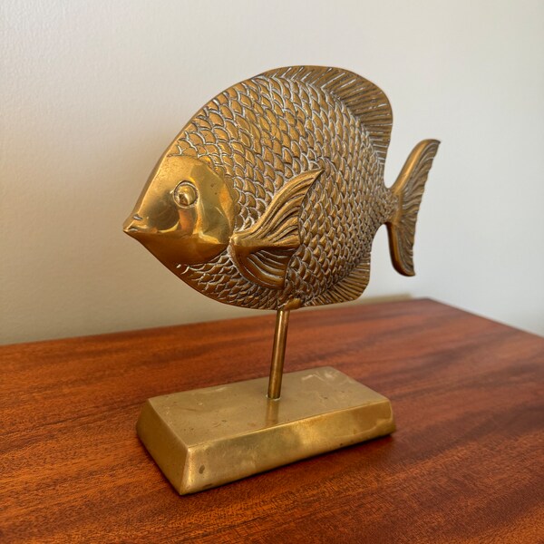 Tropical Fish Statue - Etsy