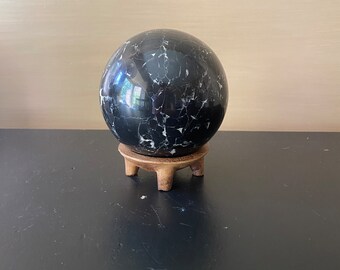 Wooden Orb Stand - Etsy