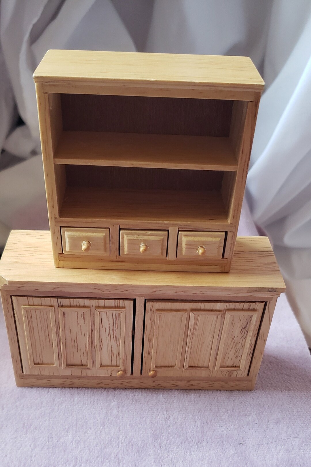 Town Square Dollhouse Miniatures Kitchen Cupboard Set |1:12 Scale - Etsy