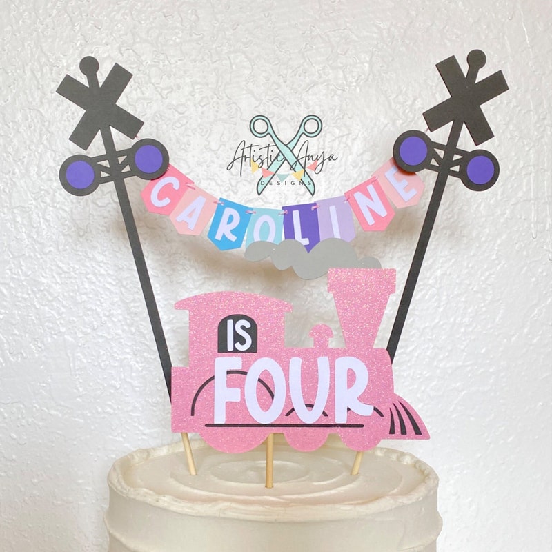 Train Cake Topper - Etsy