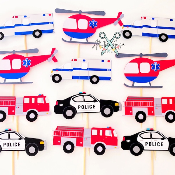 First Responder Decorations - Etsy