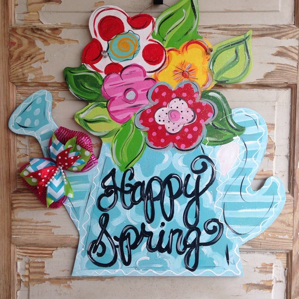 Spring Door Decor - Etsy