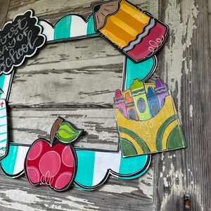 Back to School Chalkboard - First Day of School - Countdown Sign - Back ...