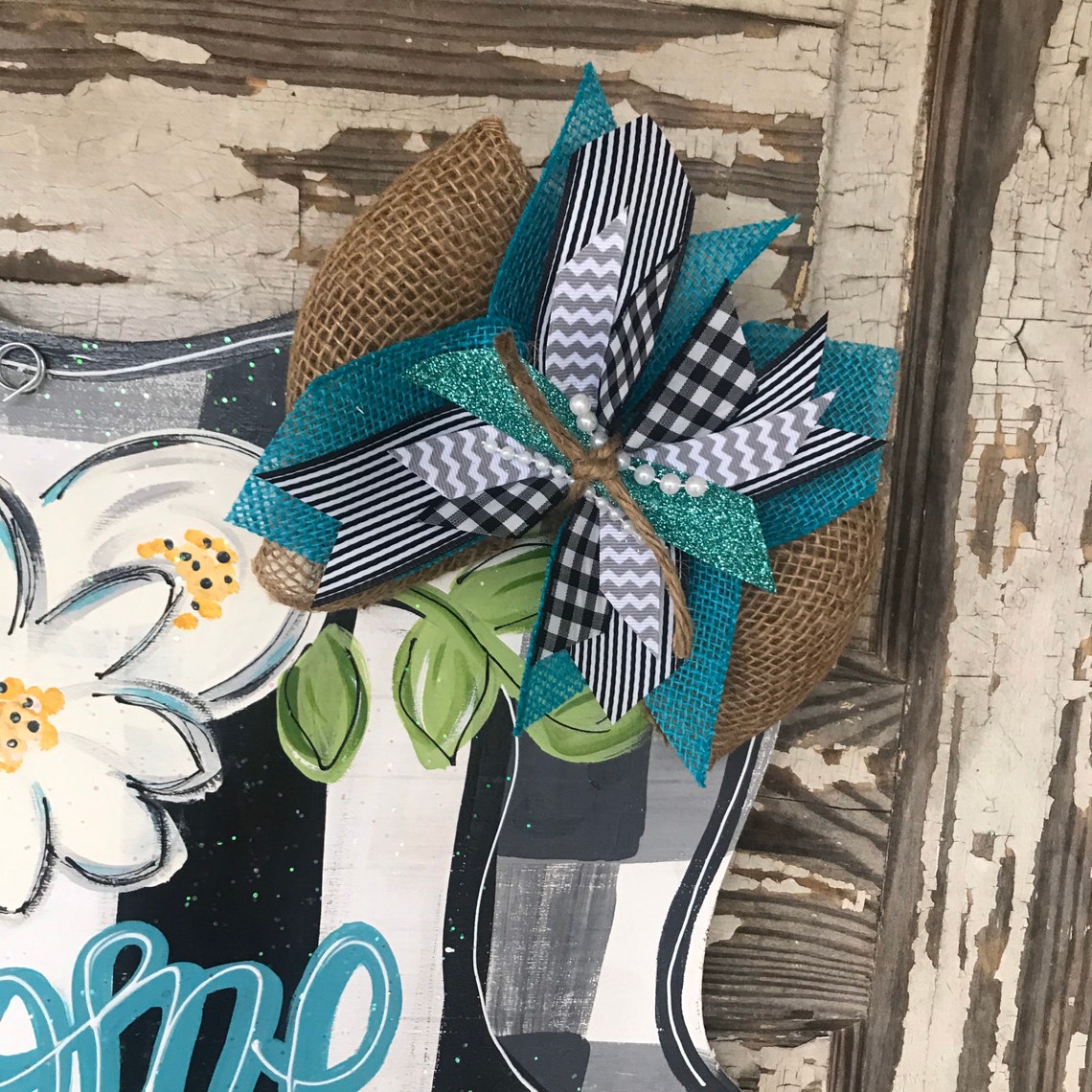 Personalized Door Hanger Spring Door Hanger Summer Door | Etsy
