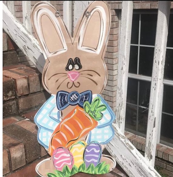 TEMPLATE Easter Template Door Hanger Template DIY Door - Etsy