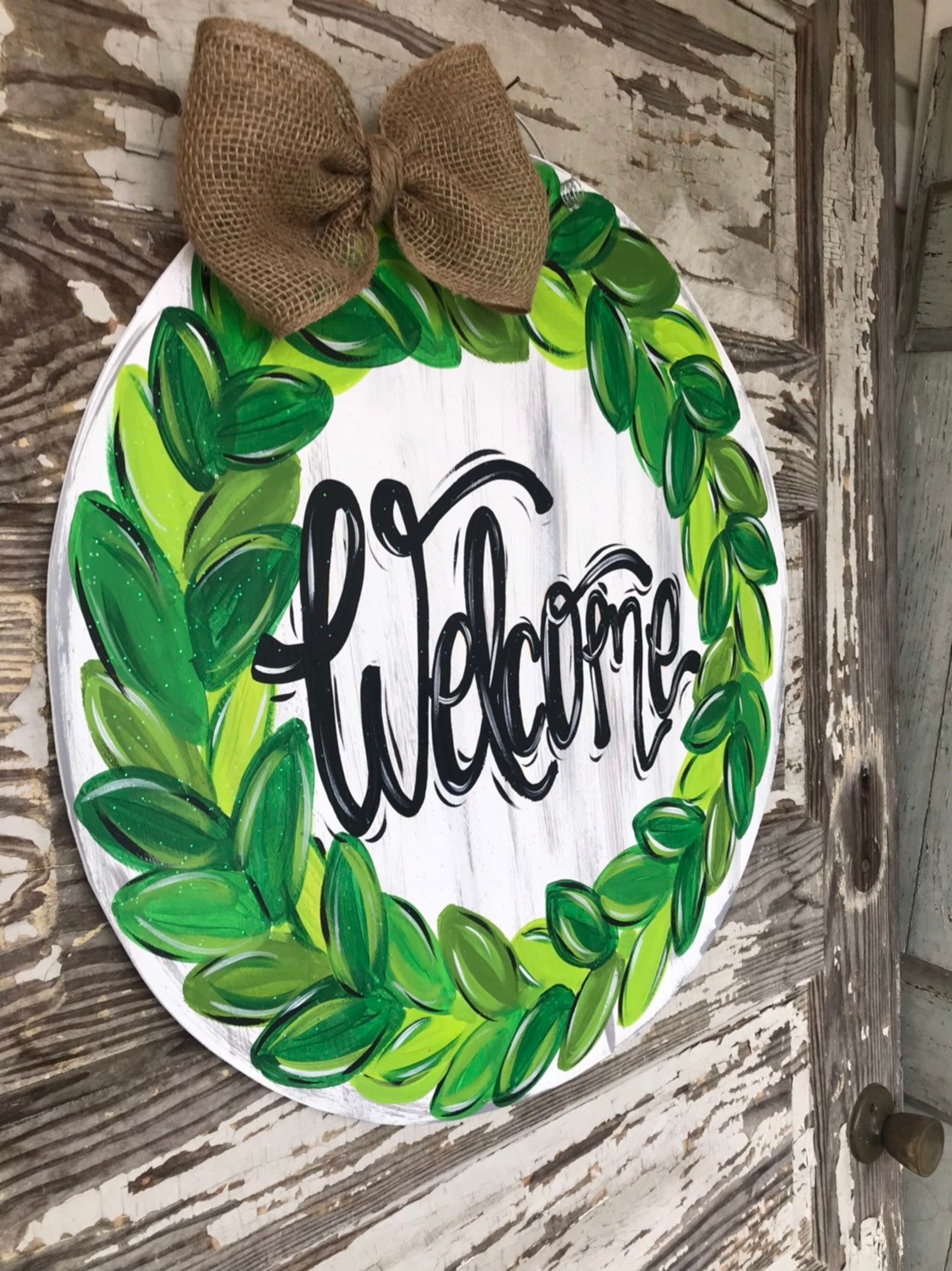 Personalized Door Hanger Farmhouse Door Hanger Rustic Door | Etsy