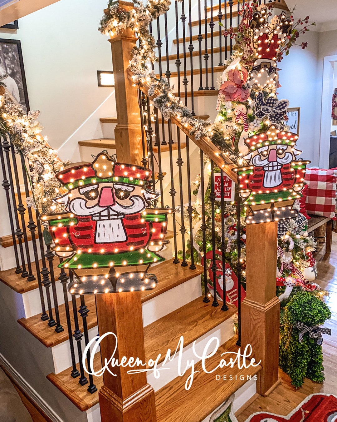 Christmas Tree Topper - Nutcracker Tree Topper - Christmas Tree Decor - Christmas Tree ...