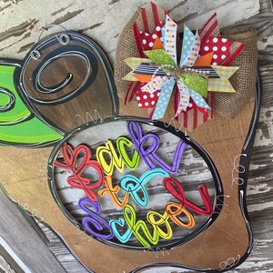 Back to School Door Hanger - School Door Hanger - Classroom Door Decor ...