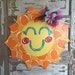 Sunshine Door Hanger - Summer Door Decor - Spring Door Hanger - Summer ...