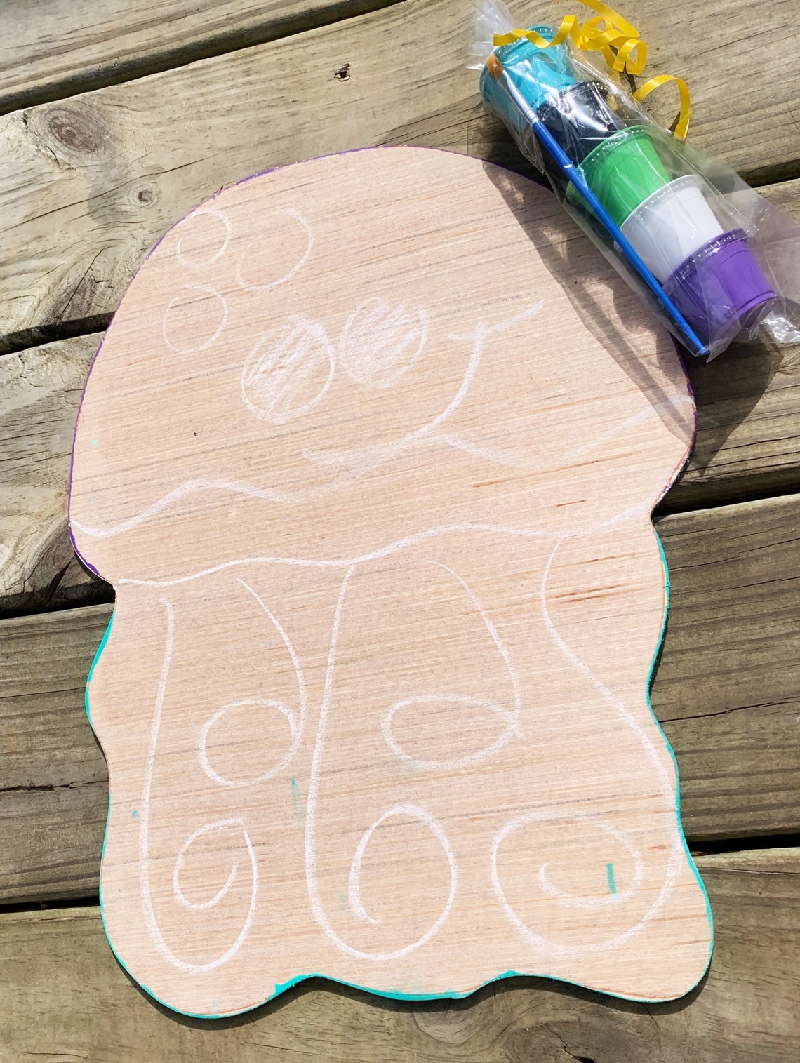 Jellyfish Paint Kit Kids Paint Kit DIY Art Project Paint | Etsy