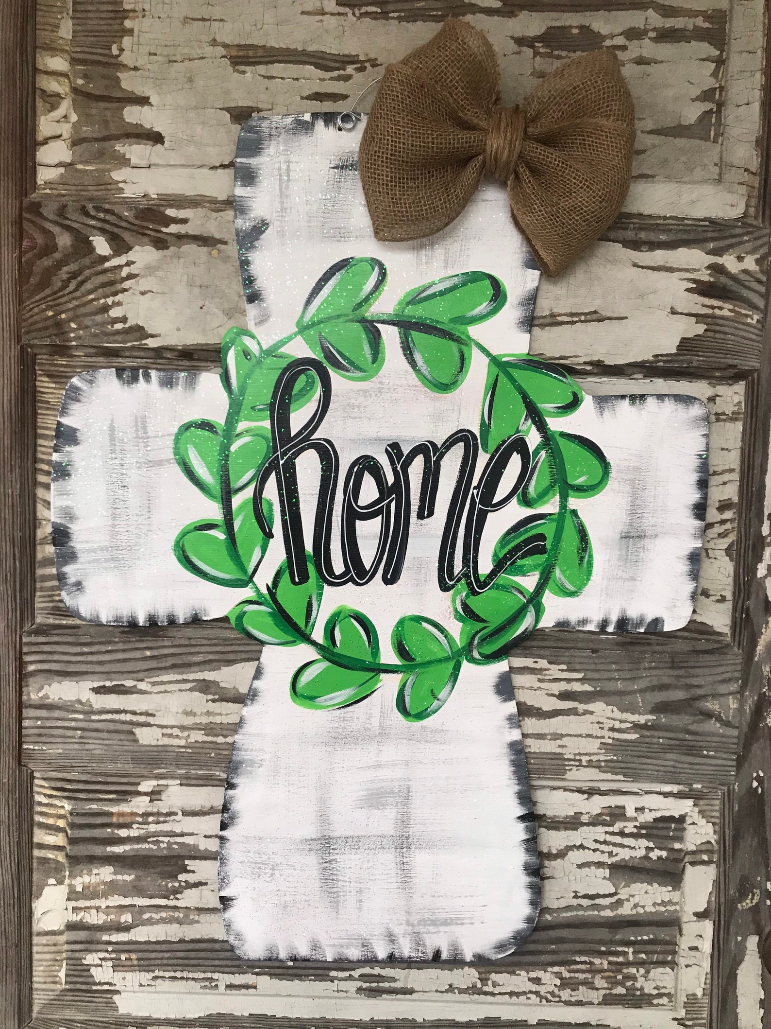Personalized Door Hanger -farmhouse Door Hanger - Rustic Door Hanger ...