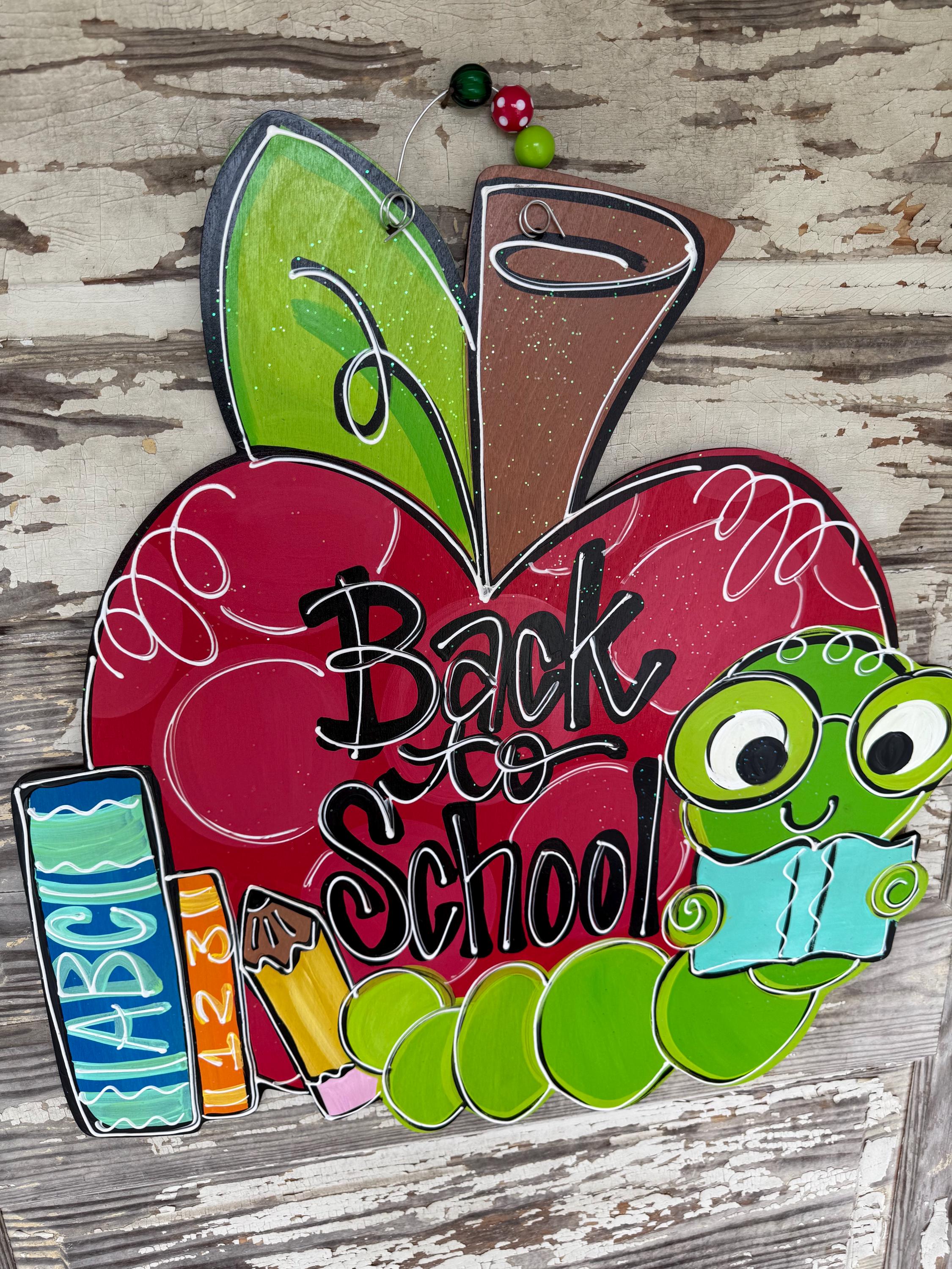 Teacher Gift - Classroom Door Hanger - Back to School - School Sign ...