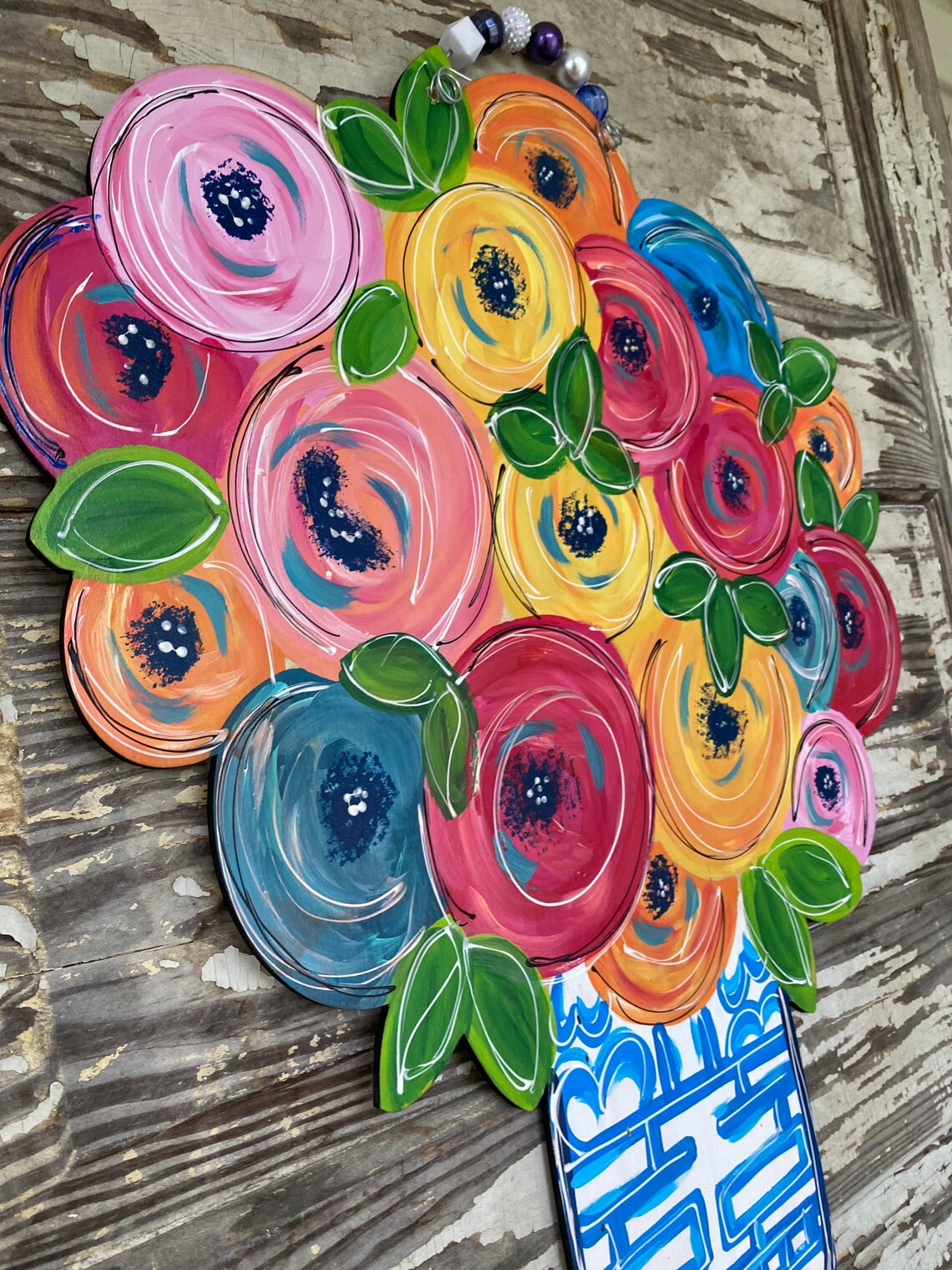 Spring Door Hanger Summer Door Hanger Spring Decor - Etsy