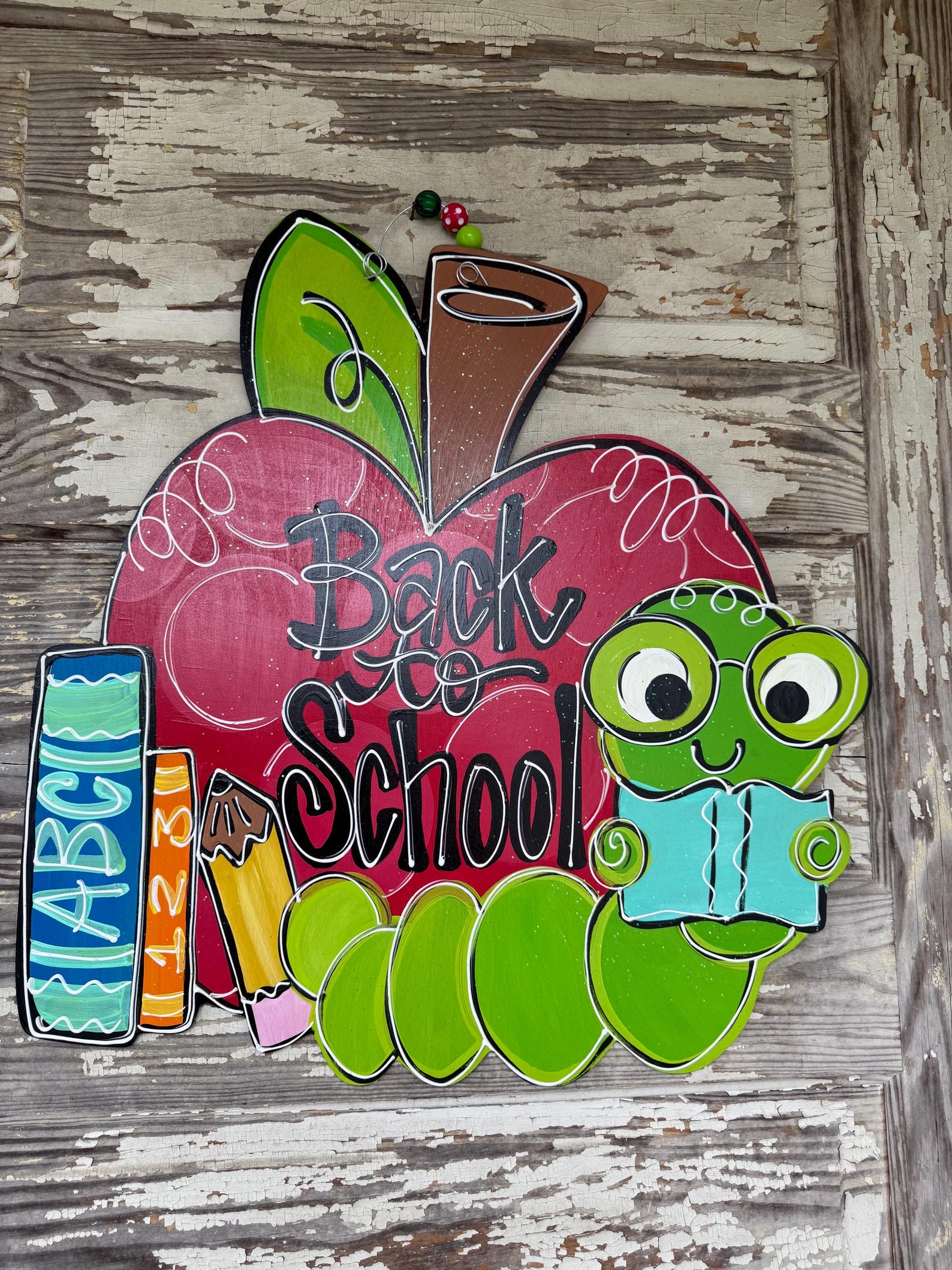 Teacher Gift - Classroom Door Hanger - Back to School - School Sign ...