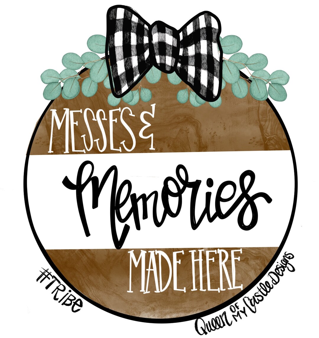 TEMPLATE Year Round Template Door Hanger Template - DIY Door Hanger ...