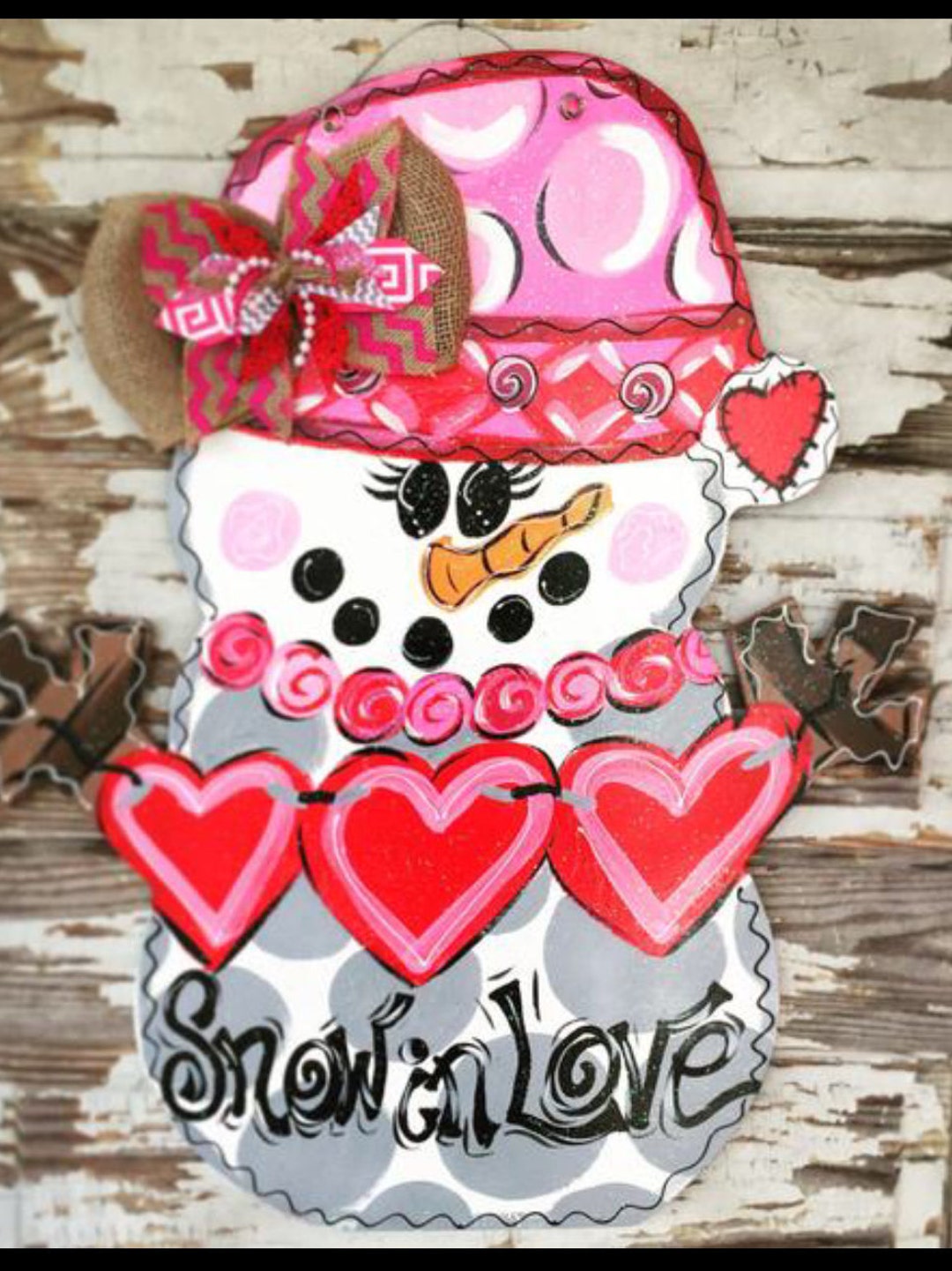 TEMPLATE Valentines Template Door Hanger Template DIY Door Hanger Door ...