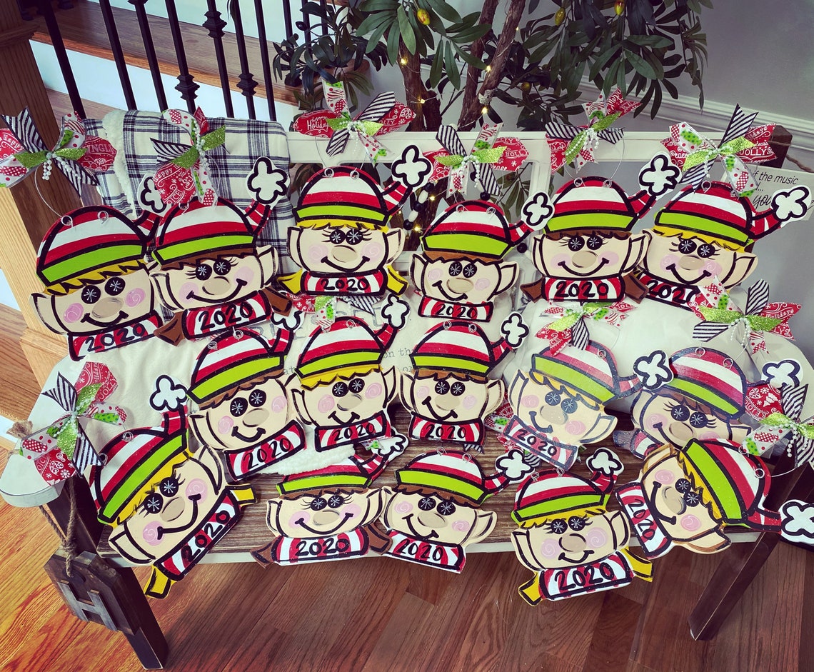 Personalized Christmas Ornament Personalized Elf Ornament - Etsy