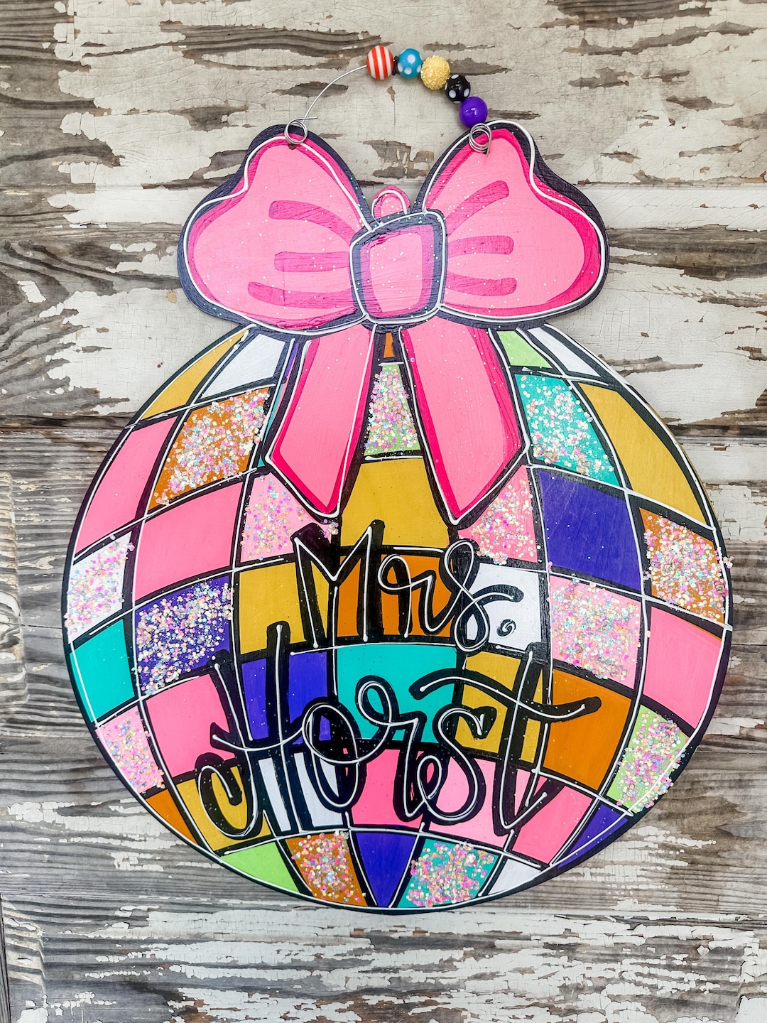 Teacher Gift - Classroom Door Hanger - Back to School - School Sign ...